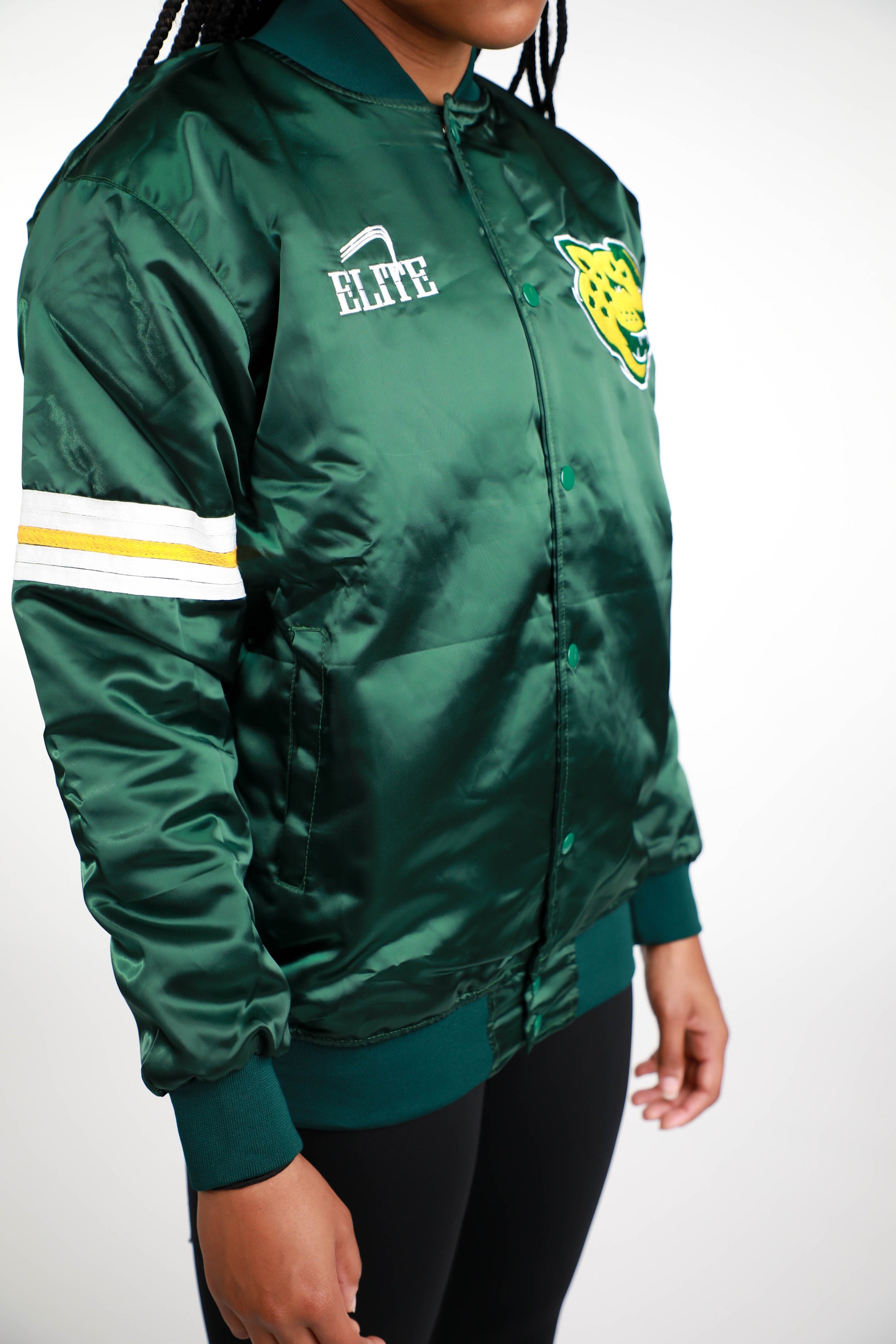Sulab Varsity Jacket - Green – ELITE BY ECW - Team Sports