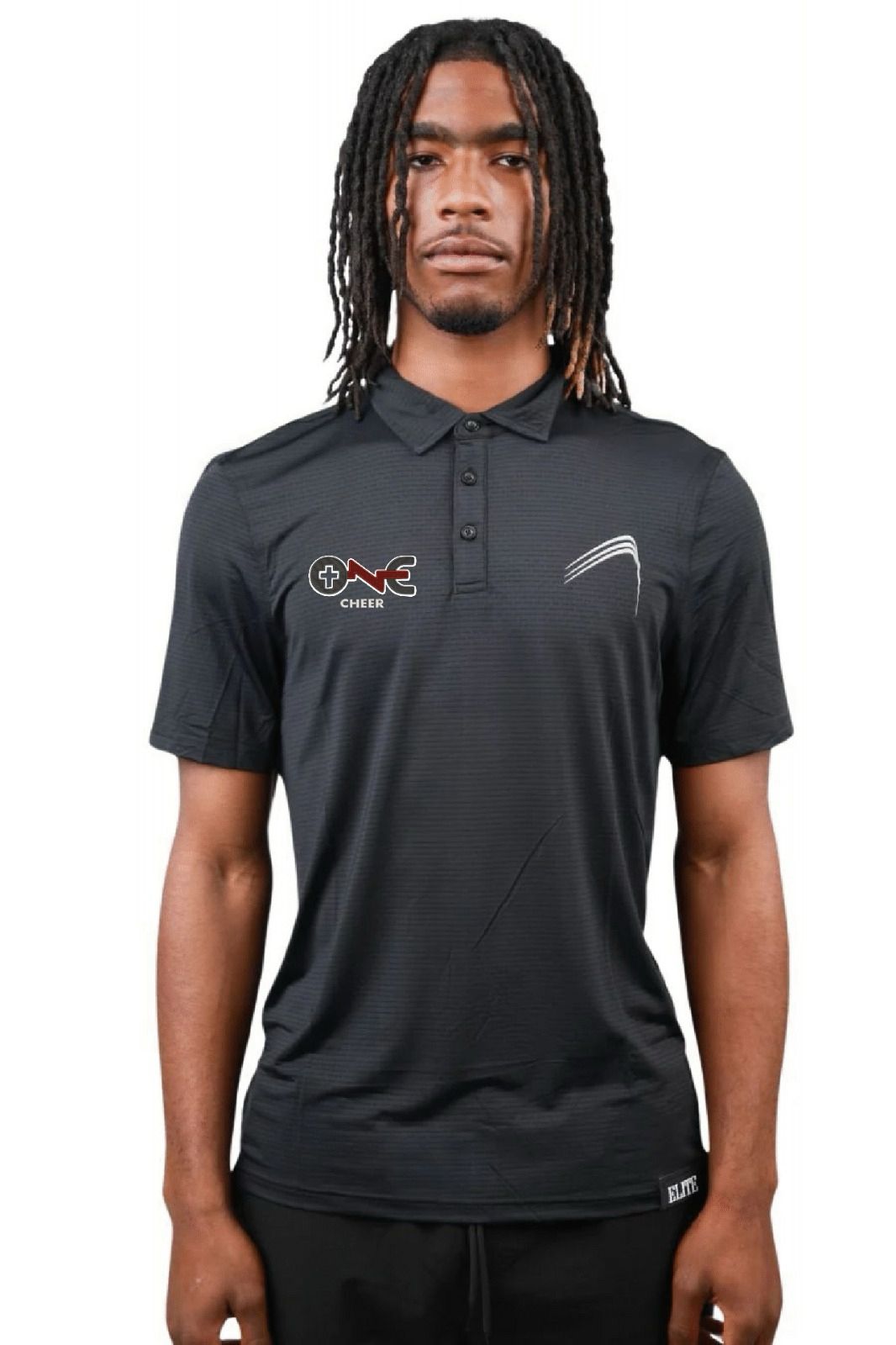 OCC Cheer Performance Polo - Black – ELITE BY ECW - Team Sports