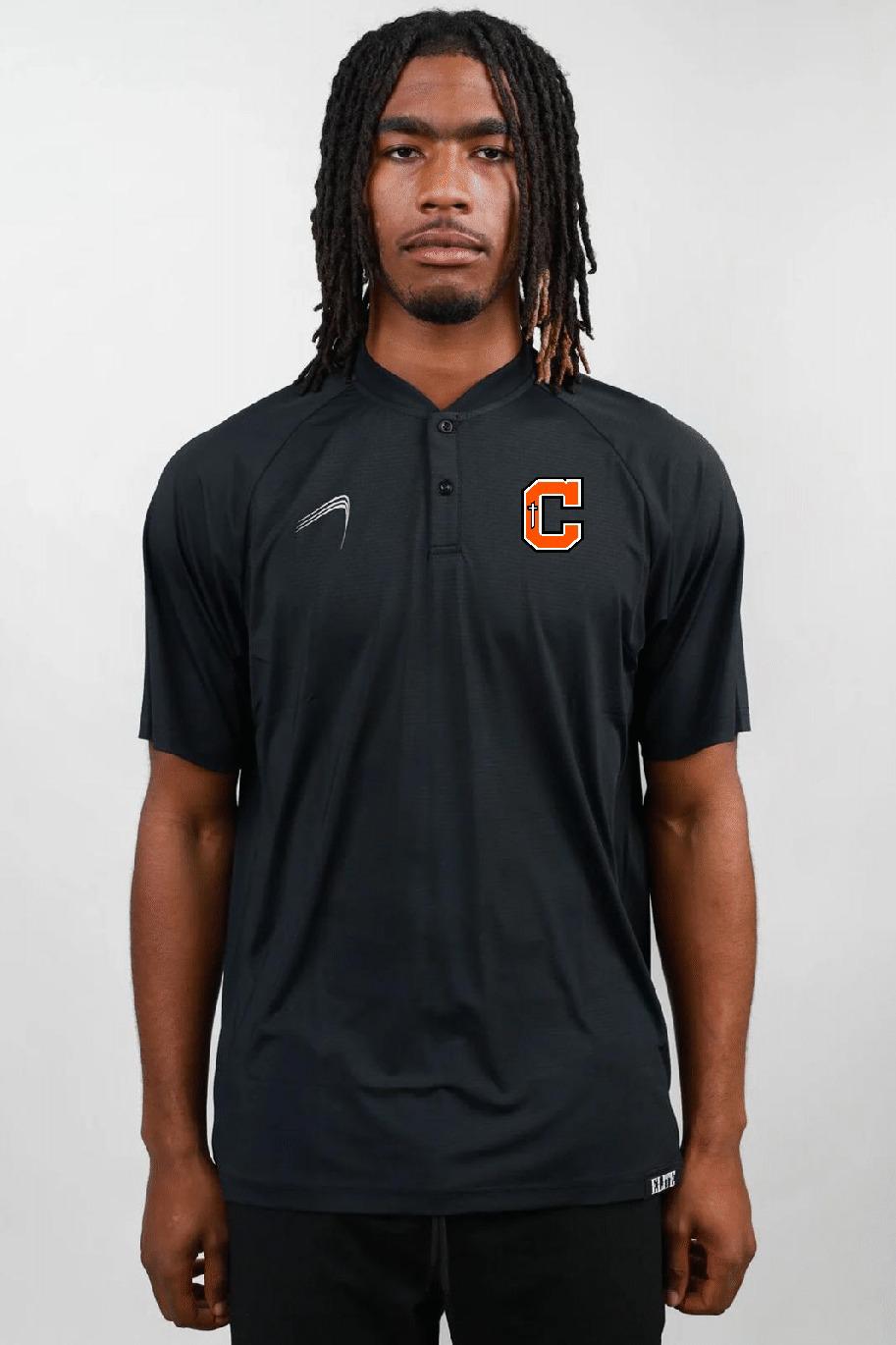 Catholic High Bears Basketball Blade Polo - Black – ELITE BY ECW - Team ...