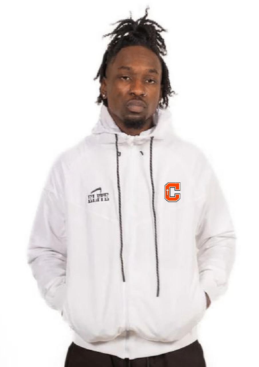 Catholic High Bears Windbreaker - White – ELITE BY ECW - Team Sports