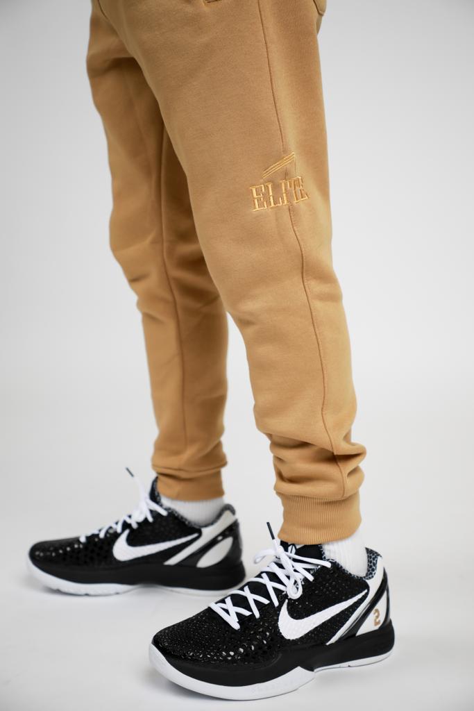 Elite Joggers Pants - Khaki – ELITE BY ECW - Team Sports